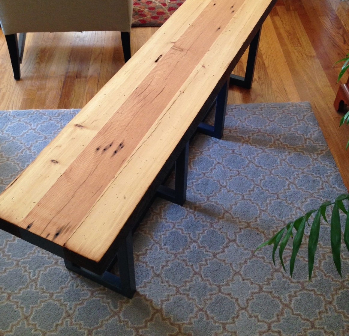 Reclaimed Wood Bench – Ellen Kaspern Design